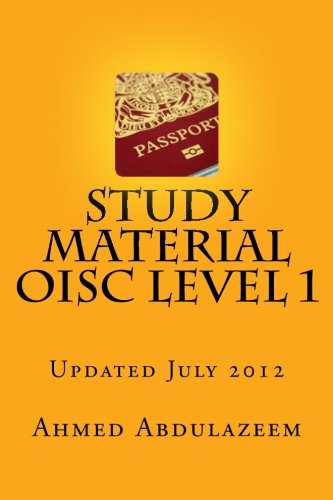 Study Material OISC Level 1: Abdulazeem, Mr Ahmed: 9781478361596 ...
