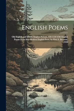 Amazon.com: English Poems: Old English and Middle English Periods, 450 ...