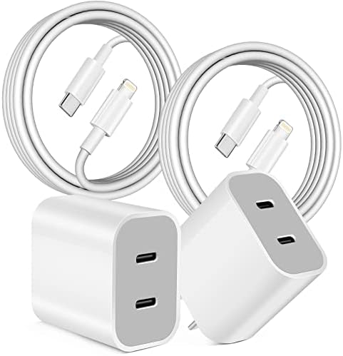 Amazon.com: ULTRAPROLINK iPhone Charger,Dual Port USB C Fast Charger ...