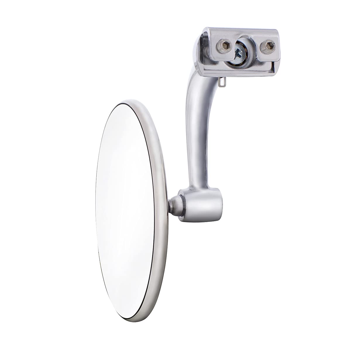 Side Mirror Blindspot United Pacific 4-inch Curved Arm, Polished ...