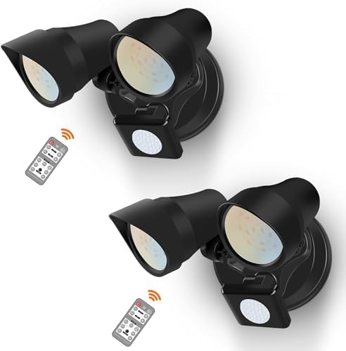 ALUSSO LIGHTING 25W 2000LM LED Security Lights Motion Sensor Light ...