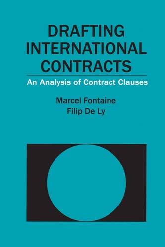 Buy Drafting International Contracts Book Online at Low Prices in India ...