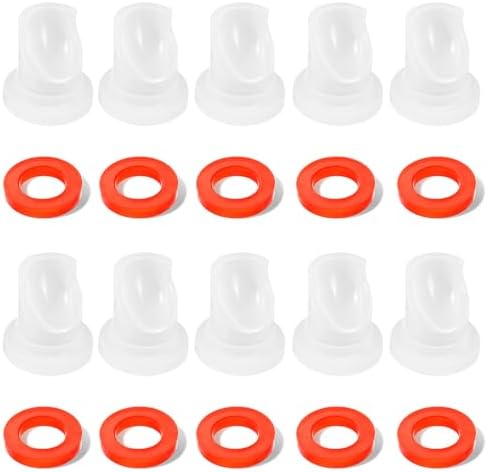 Amazon.com: MRbrew 10PCS Gas Check Valve & 10PCS Beer Washer Gaskets ...