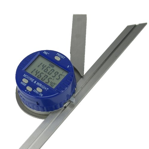 Moore and Wright Digital Universal Bevel Protractor MW500 Series MW500 ...
