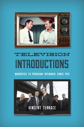 Television Introductions: Narrated TV Program Openings since 1949 ...