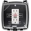 Intermatic WP1020C 2-1/4” Deep Weatherproof Outlet Cover – UV ...
