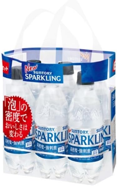 Amazon.co.jp: サントリー 天然水SPARKLING 500ml×6 : 食品・飲料・お酒