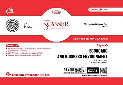 Model Scanner CSEET Paper - 3 Economic and Business Environment (Green ...