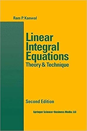 Linear Integral Equations: Theory and Technique : Buy Online at Best ...
