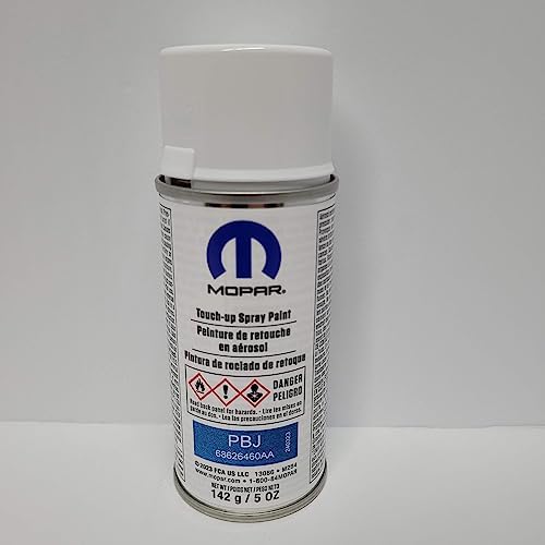 Amazon.com: Mopar 5oz Spray Paint (PBJ) Laser/Hydro Blue P/C 68626460AA ...