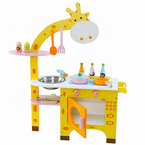 Buy Grizzly® Giraffe Kitchen Pretend Play Learning Set Educational Toy ...