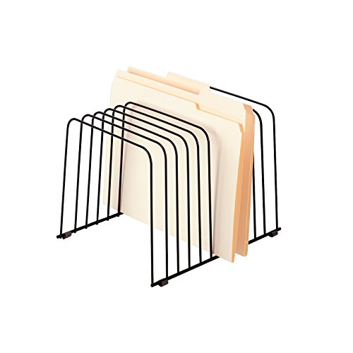 Fellowes 72112 Desktop Organizer, 11 Sections, Wire, 9" x 11-3/8" x 8 ...