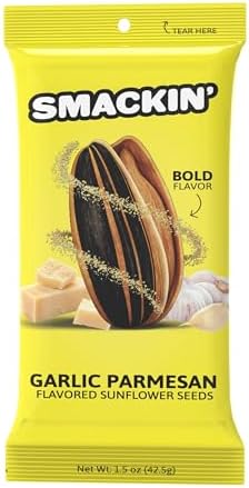 Amazon.com : SMACKIN' Sunflower Seeds | Roasted Jumbo Sunflower Seeds ...