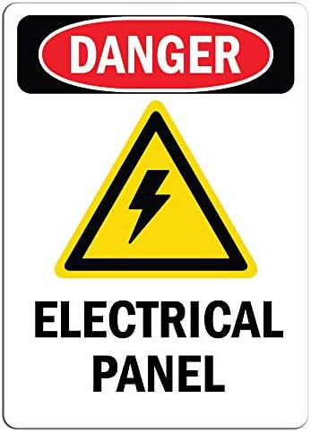 Amazon.com : Cortan360 Danger Sign - Electrical Panel | 8" Safety Sign ...