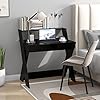 Amazon.com: Tangkula 2-Tier Computer Desk with Storage Drawer, Small ...