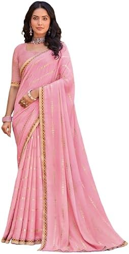 Buy Laxmipati Sarees Women's Geometric Printed Art Silk Saree in Pastel ...