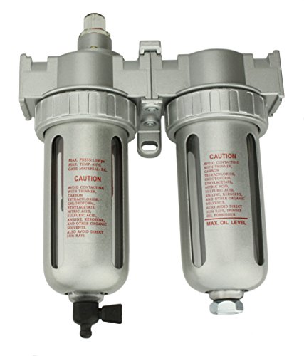 1/2" Compressed air in line filter & desiccant air dryer combination ...