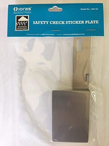 Amazon.com: Hawaii State Safety Check License Plate Bracket Horizontal ...