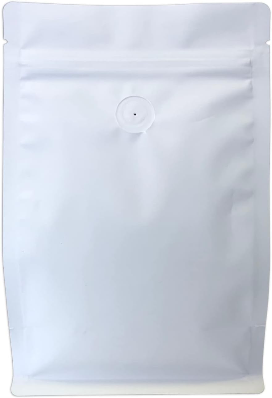 Amazon.com: 50 Pack Coffee Storage Bags with Valve – 5.5 Mil 5.1x7.8 ...