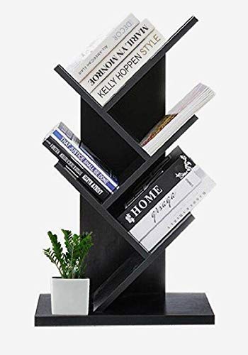Aashirwad Studio Book Shelf Bookcase Space-Saving Books Holder for Home ...