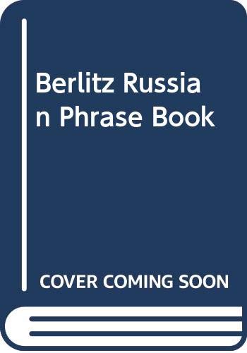 Berlitz Russian Phrase Book: Amazon.co.uk: 9780304964093: Books