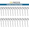 Amazon.com: OPOLIA Dinner Spoons Set, 24 Pieces Food Grade Stainless ...