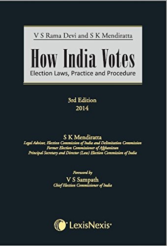 Buy How India Votes–Election Laws, Practice And Procedure Book Online ...