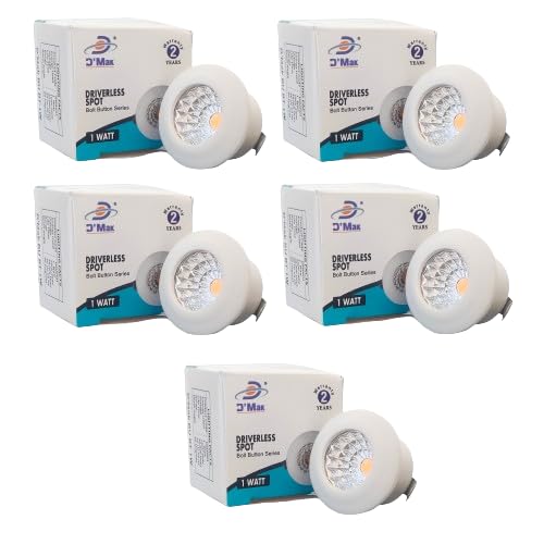 Buy DMT 1 Watt Round LED Button, COB Pink Focus Light for POP Recessed ...