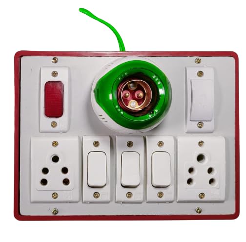 Buy Rahul Electronic Extension Board Multi Outlet Electrical Switch ...