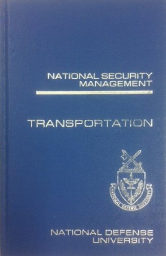 Transportation (National security management): McCleave, Robert E ...