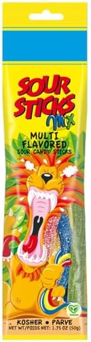 Amazon.com : Snacktery Multi Flavored Sour Straws - Assorted Sour Candy ...