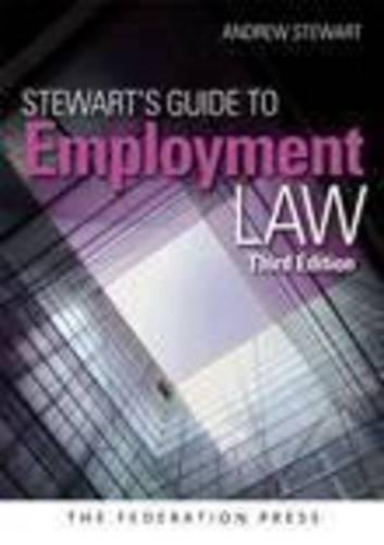 Buy Stewart's Guide To Employment Law Book Online at Low Prices in ...