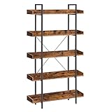 10 Best Rustic Industrial Bookshelves 2024 | There's One Clear Winner ...
