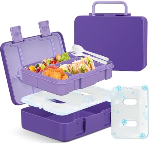 Amazon.com: Fimibuke Chill Bento Box for Kids Adult, Leak Proof Toddler ...