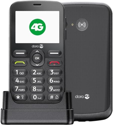 Doro 2880 4G Unlocked Basic Mobile Phone For Seniors With External ...