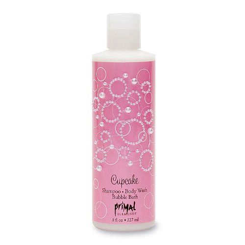 Amazon.com : Primal Elements Shampoo, Body Wash, Bubble Bath, Cupcake ...