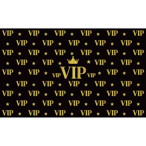 VIP Party Decorations 71 Inch VIP Banners Red Carpet Backdrop - Want It All