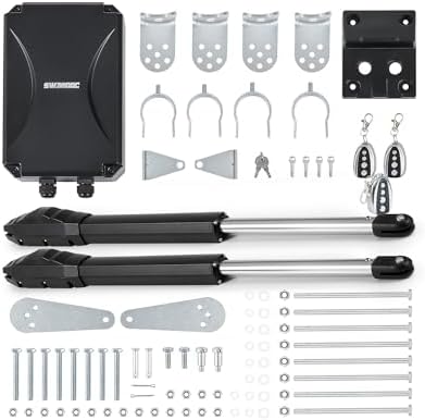 Amazon.com: CO-Z Automatic Dual Swing Gate Opener Kit, Electric Gate ...