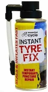 B&H 3 X Instant Bicycle Tyre Fix Spray Can Instant Temporary Puncture ...