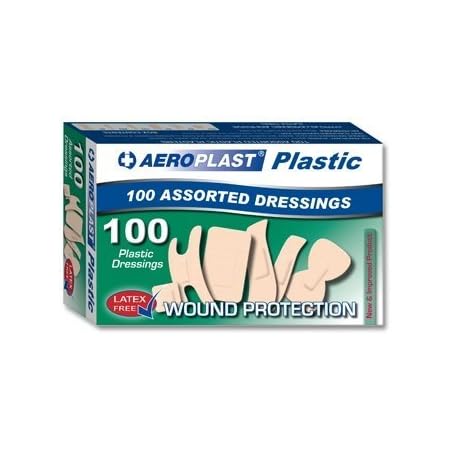 Extra Strong Plastic Assorted Plasters - Waterproof (Box Of 100 ...