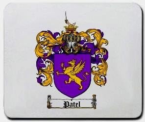 Amazon.com: Patel Family Shield / Coat of Arms Mouse Pad : Office Products
