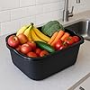 Amazon.com: SKYREN 18 Quart Plastic Dishpan | Multi-Purpose Wash Tub ...