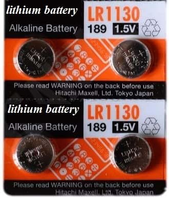 Ssuo Lr1130 Ag10 189 Battery 1.5V Alkaline Button Cell Batteries 389A ...