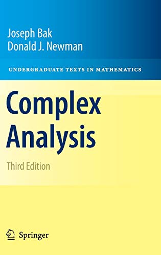 Complex Analysis (Undergraduate Texts in Mathematics)