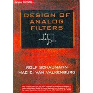 Buy Design Of Analog Filters (Indian Edition) Book Online at Low Prices ...