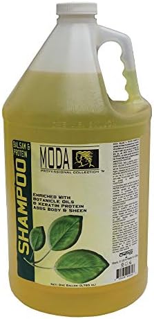 Amazon.com : MODA - Moisturizing Shampoo for All Hair Types, Balsam and ...