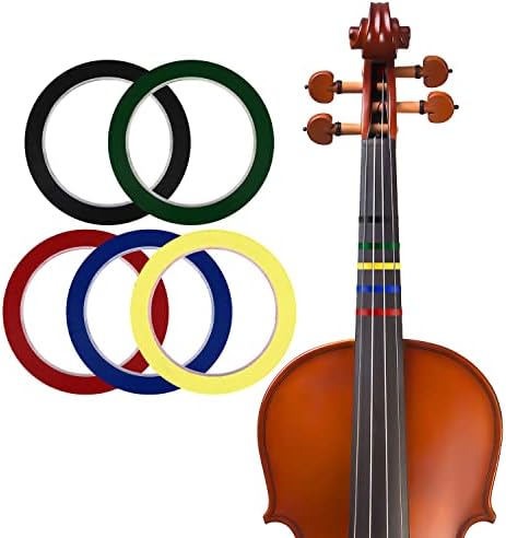 Amazon.com: 5 rolls Violin Fingering Tape for Fretboard, 216 ft/66mm ...