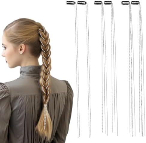 Amazon.com : Chamvino 4PCS Dreadlocks Metal Tassel Ponytail Multi ...