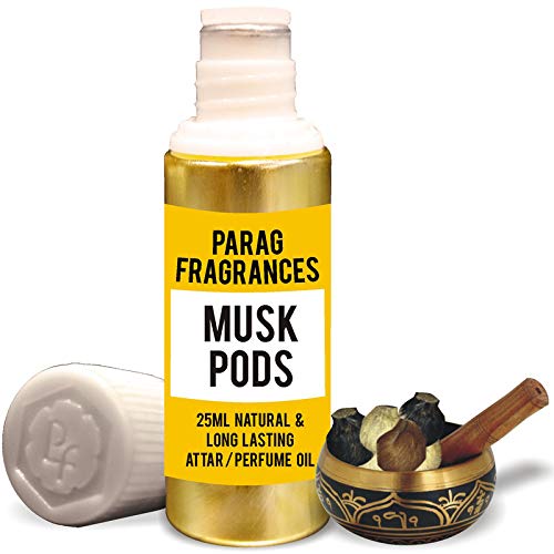 Parag Fragrances Grade 1 Musk Pods Purest Natural Attar/Perfume Oil ...