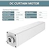 Amazon.com: Electric Curtain Tracks 87"-244" Smart Curtains Motorized ...